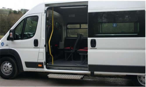 Passenger access and steps - Minibus Options