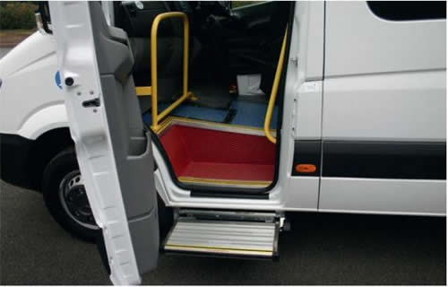 Passenger access and steps - Minibus Options