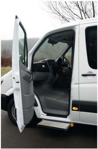 Passenger access and steps - Minibus Options