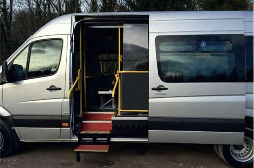 Passenger access and steps - Minibus Options