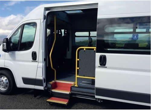 Passenger access and steps - Minibus Options